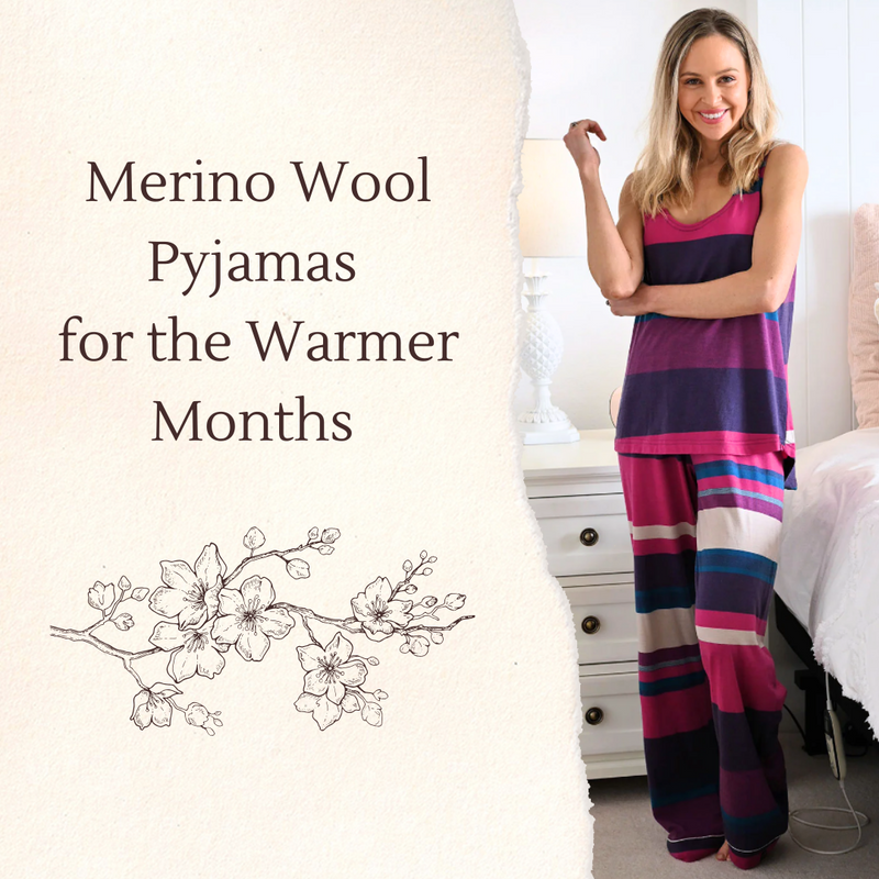 Merino Wool Pyjamas For The Warmer Months | Smitten Merino