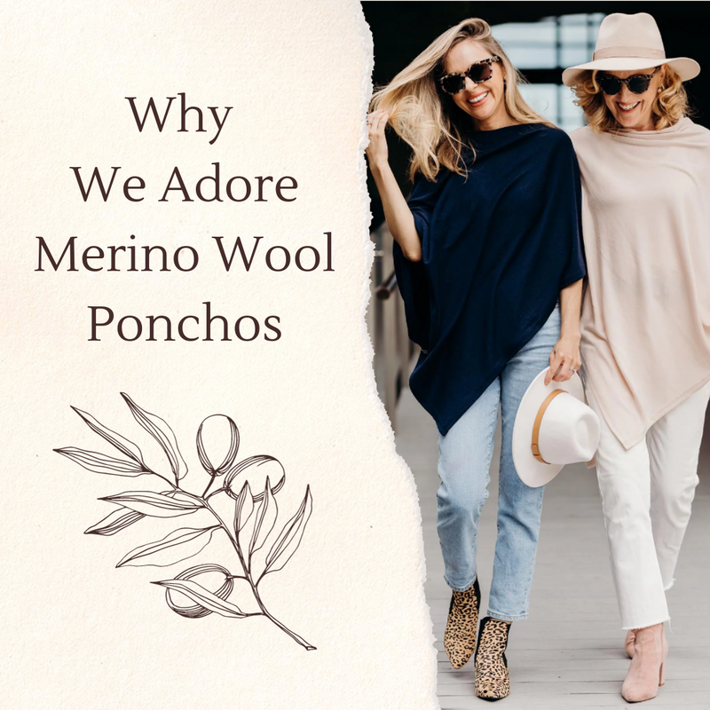 Why We Adore Merino Wool Ponchos | Smitten Merino
