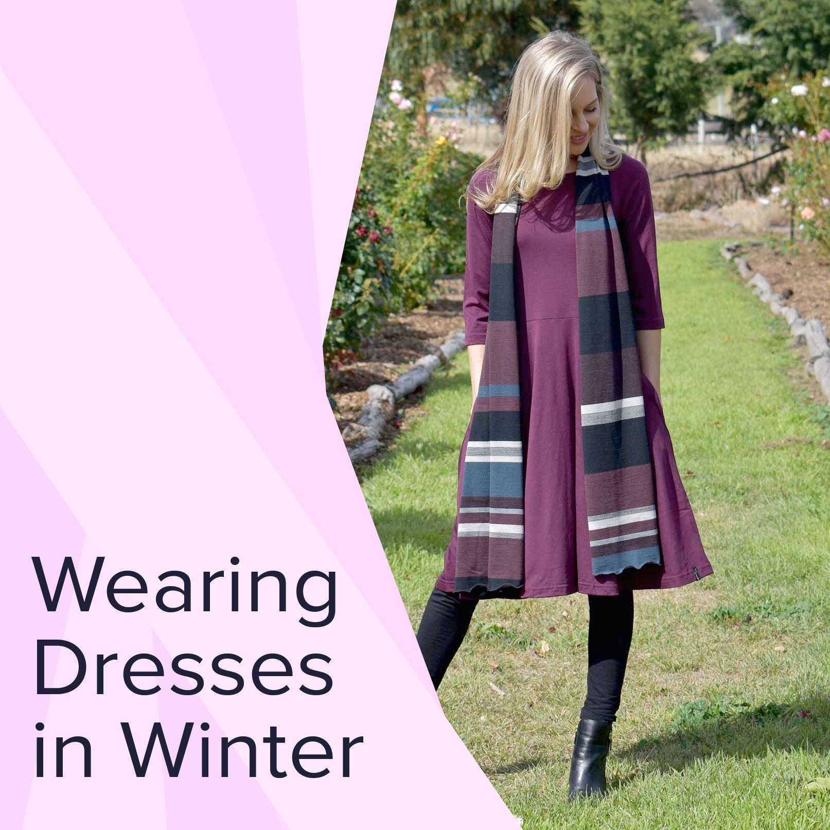 WEARING DRESSEs IN WINTER - Smitten Merino
