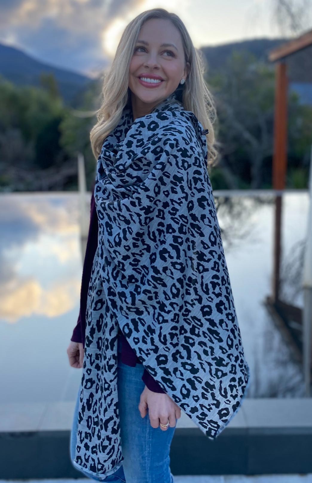 Patterned Scarf - Limited Edition - Smitten Merino