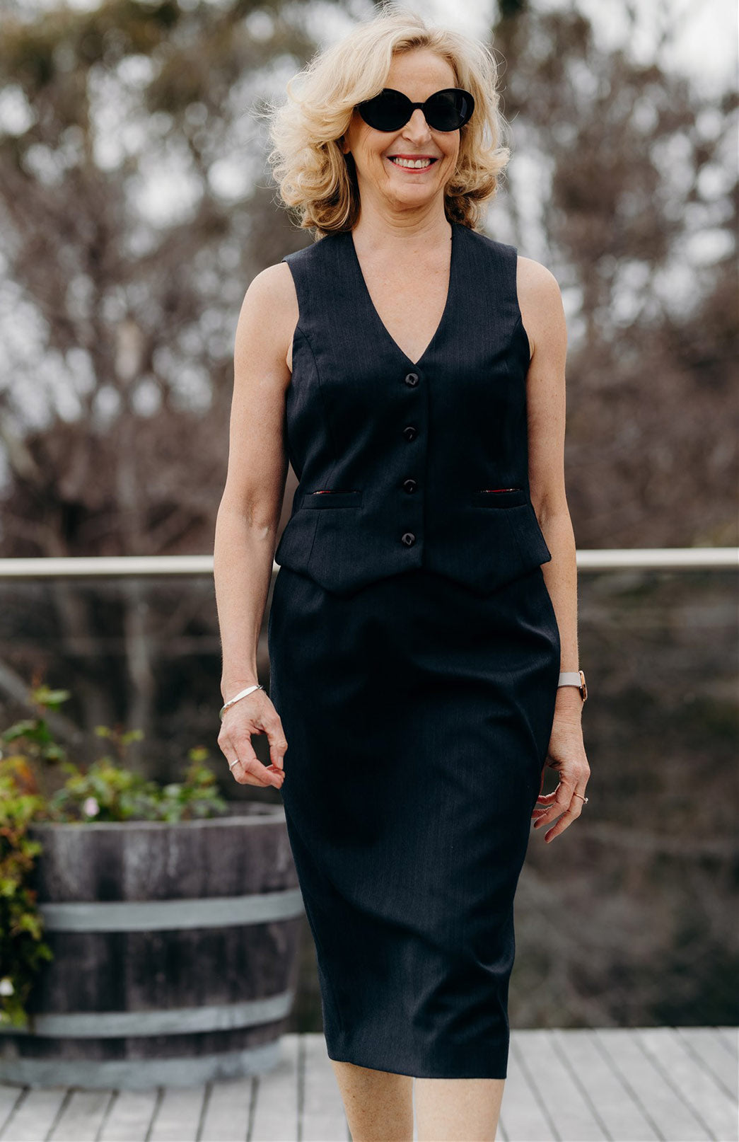 Smitten Suit: Pencil Skirt - Smitten Merino