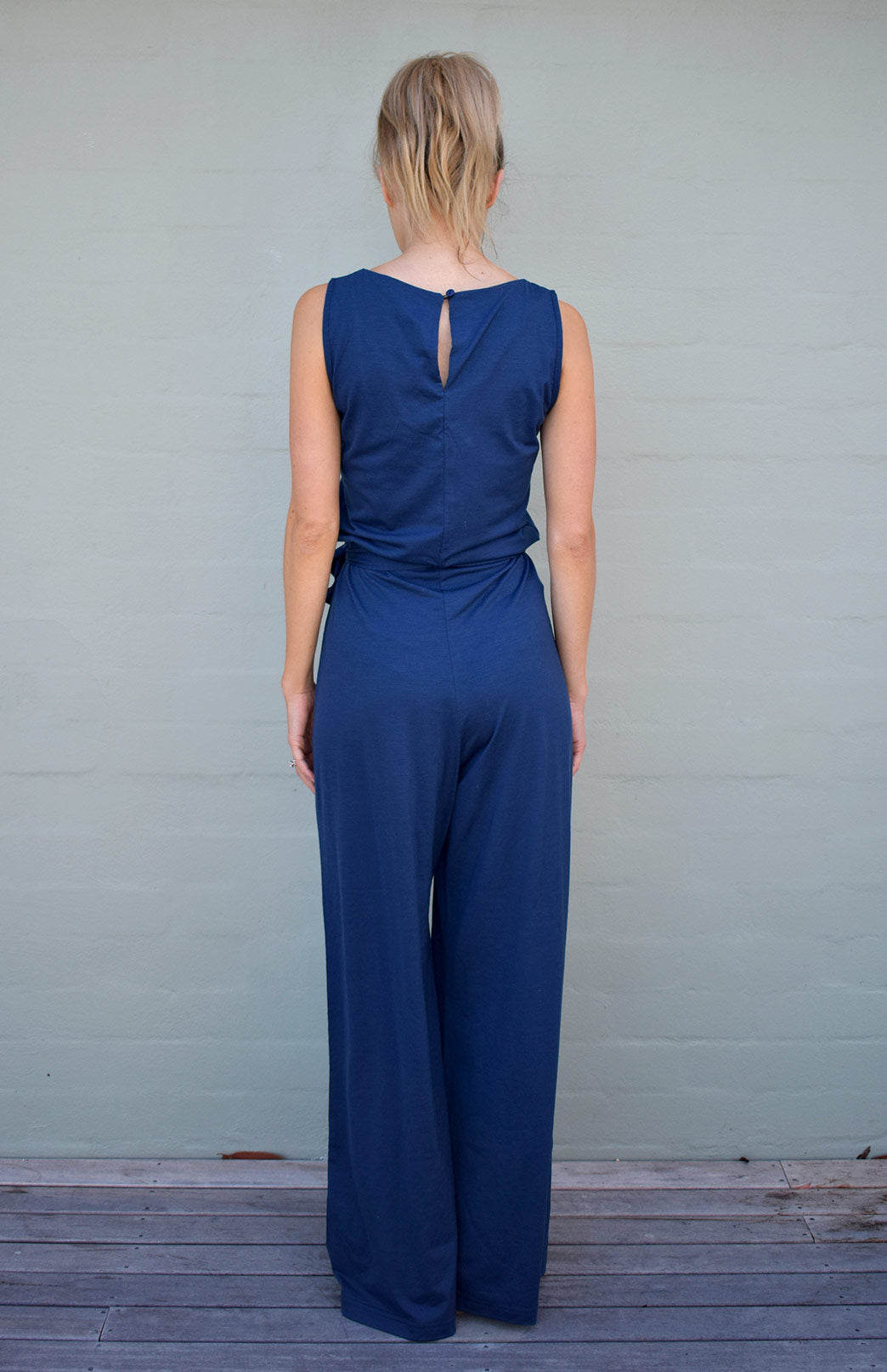 Women's Merino Wool Sleeveless Jumpsuit | Smitten Merino