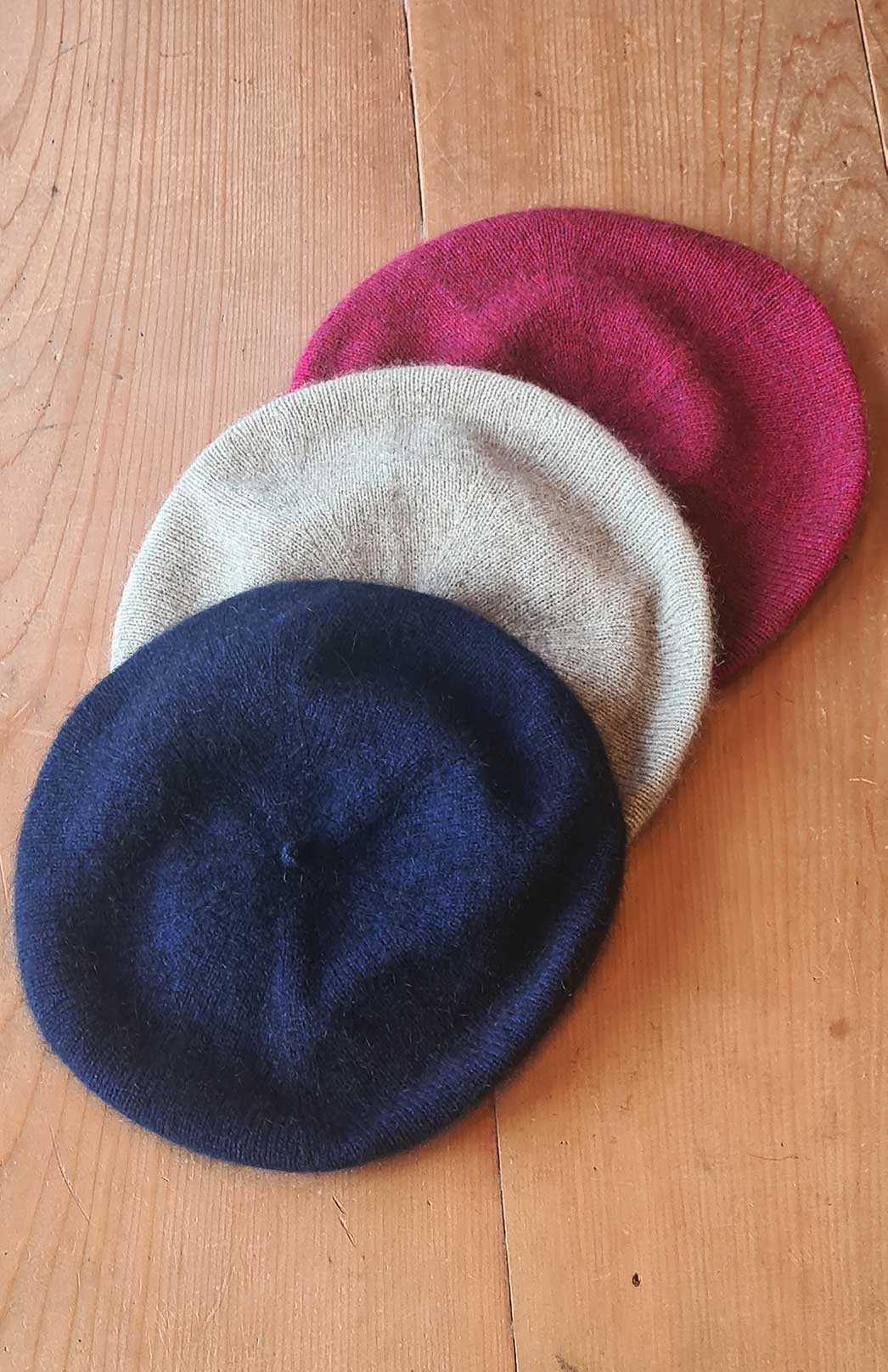 Merino & Possum Beret - Smitten Merino