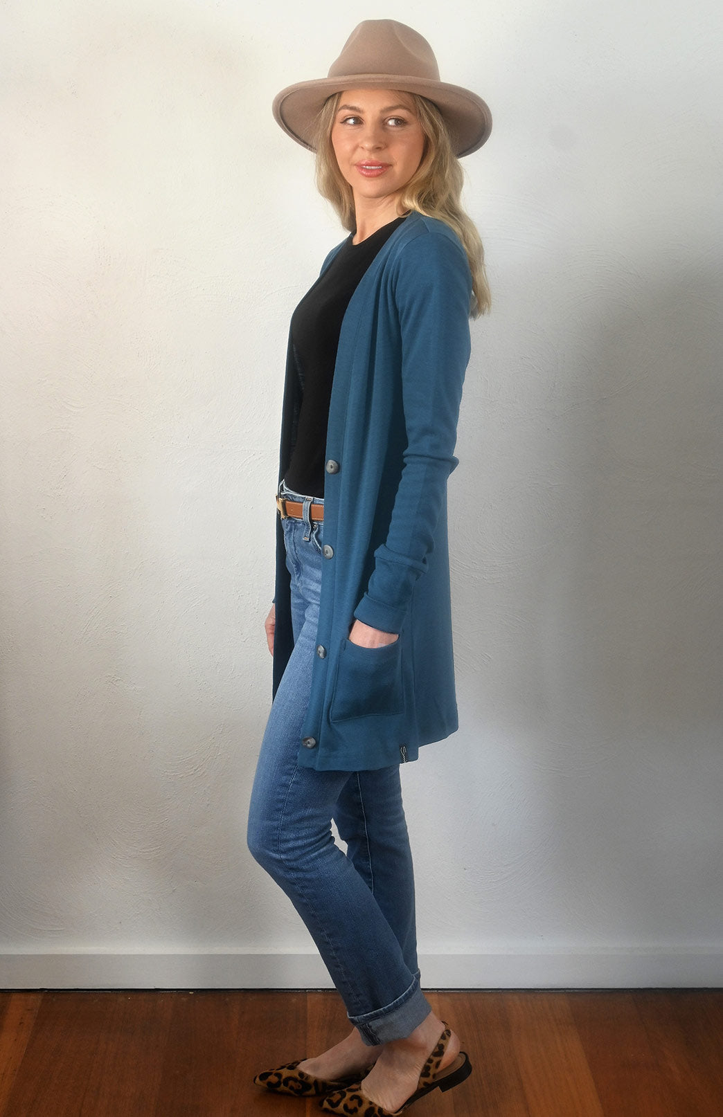 Boyfriend Merino Wool Cardigan | Smitten Merino