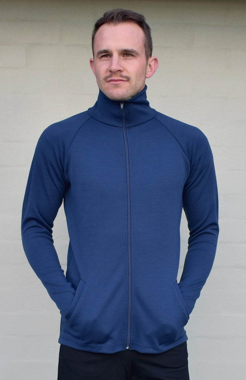 Men's Merino Wool Zip Heavyweight (360G) Jacket | Smitten Merino