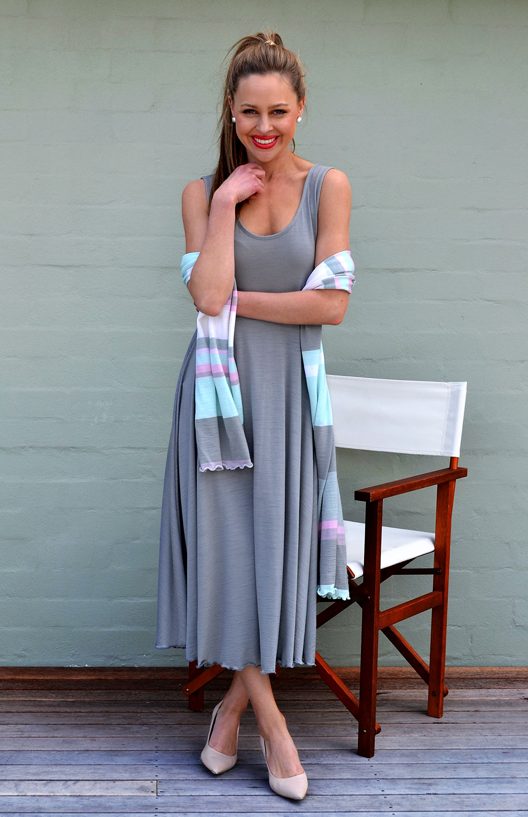 Fan Dress | Women's Frost Fan Dress with Empire Waistline | Smitten ...